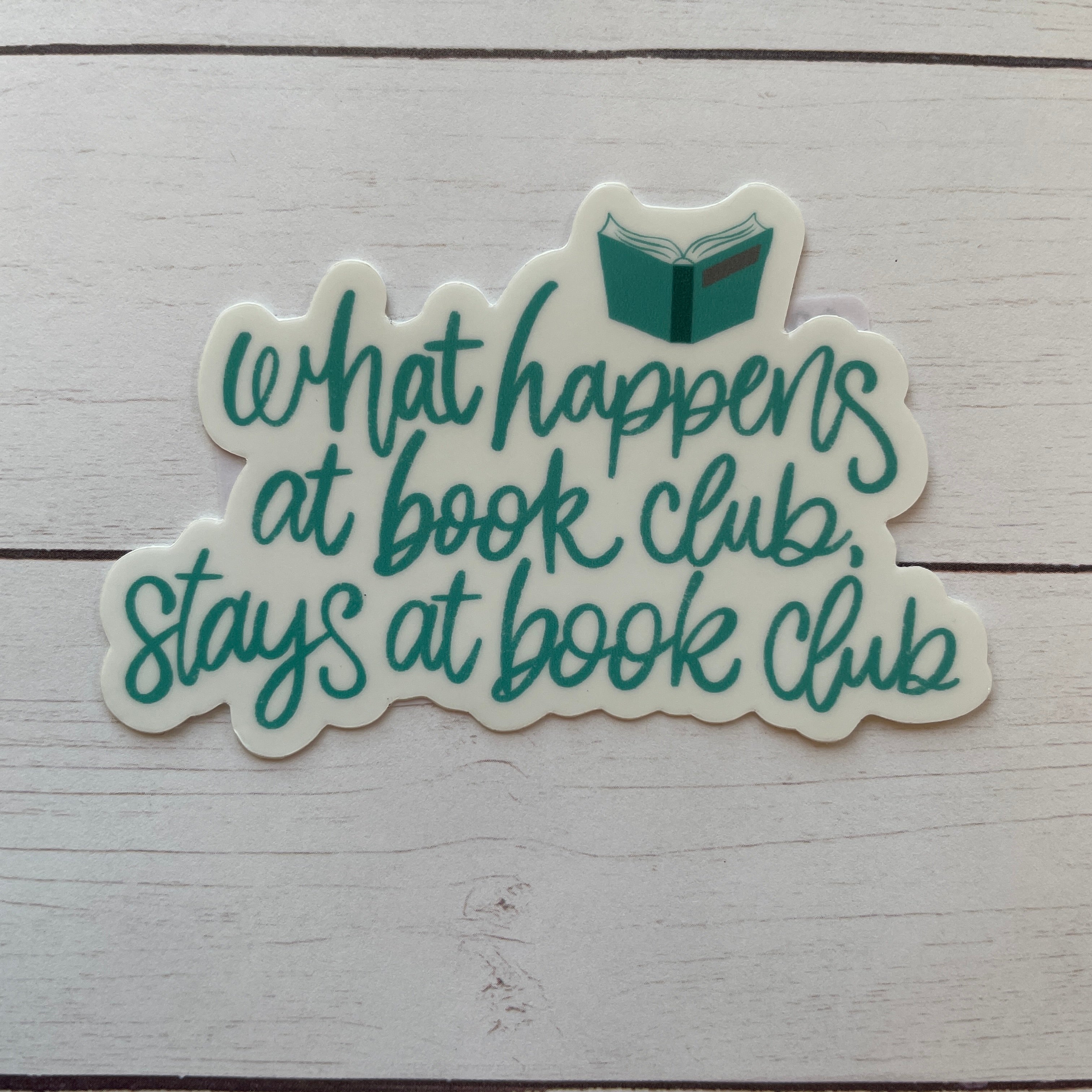 Book Club Sticker – My Crafting Attic